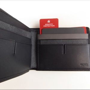 Tumi | Accessories | Tumi Alpha Double Billfold Ballistic Wallet Rfid ...